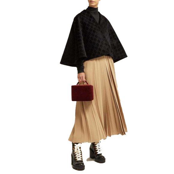 Gucci | Jackets & Coats | Gucci Gg Logo Velvet Cape | Poshmark